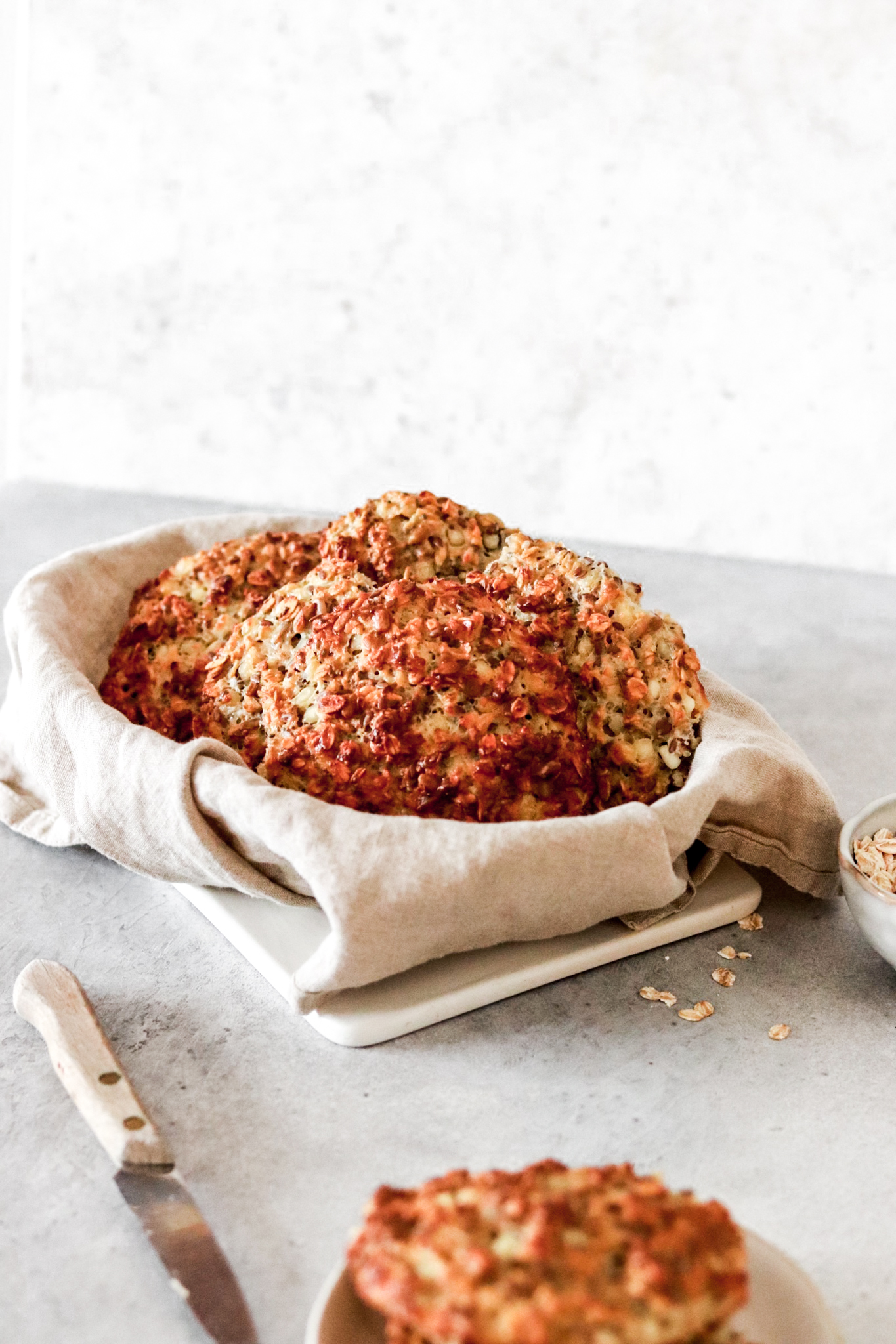 High Protein Cottage Cheese Bread Buns Gluten Free Foodfuelness